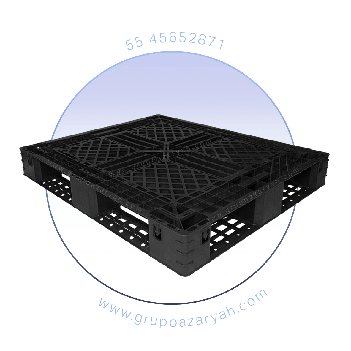 Tarima de Plástico para Exportación Reforzada - Grupo Azaryah - Madera ...